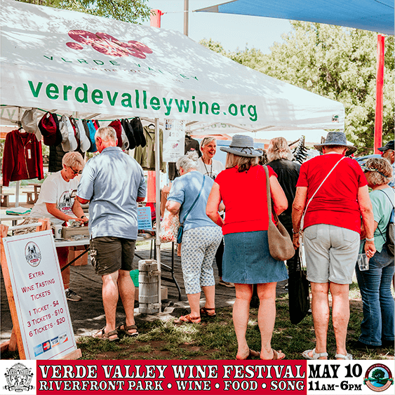 7th Annual Verde Valley Wine Festival at Riverfront Park in Cottonwood